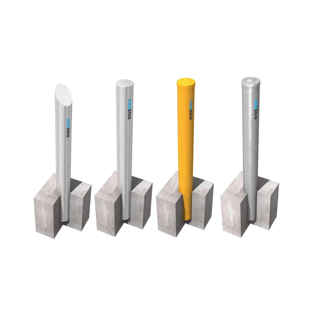 Fixed Bollards | Powder Coated, Galvanised & Stainless Steel