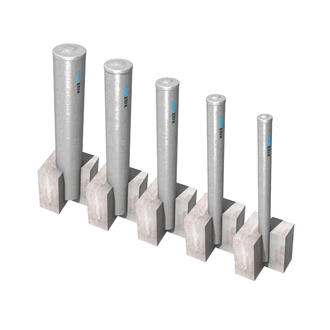 Fixed Galvanised Bollards | Permanent In-Ground Traffic & Asset Protection