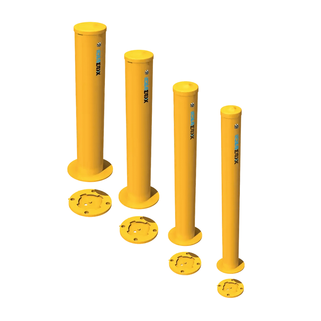 Removable Powder Coated Bollard | Surface Mount